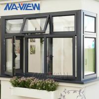 China Modern Custom New Design Energy Saving Aluminium Small Awning Windows for sale