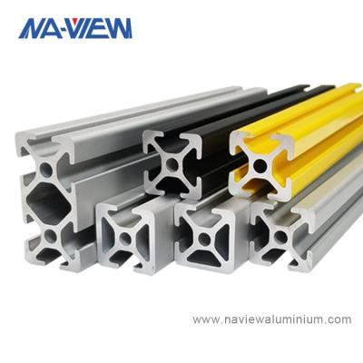 China 2020 2040 2060 4040 V Slot Rail Extruded Aluminum Extrusions Profile for sale