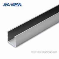 China Extruded Aluminium C Shaped Beam Channel Aluminum Extrusion Profiles Manufacturers for sale