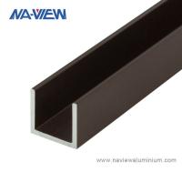 China Extruded Aluminium U Channel Shaped Section Extrusions Profiles Supplier Company for sale
