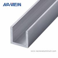 China Extruded Aluminium U Channel Shaped Section Extrusions Profiles Supplier Company for sale