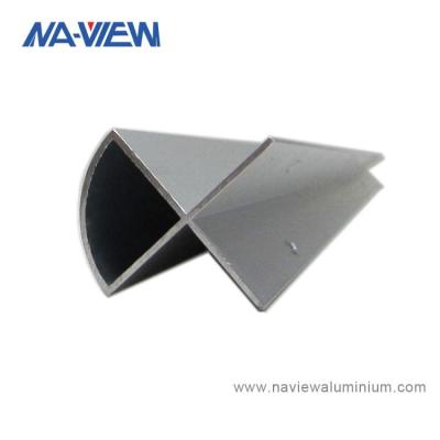 China Extruded Triangular Aluminum Extrusion Profile Tube Supplier Manufacturers for sale