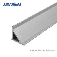China Extruded Triangular Aluminum Extrusion Profile Tube Supplier Manufacturers for sale