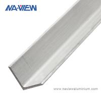 China 1/8 3/8 1/4 Double Angle Aluminum Extrusion Profiles for sale