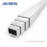 China Heavy Wall Spring Loaded Telescoping Square Tubing Pipe Tube Assembly Connectors Aluminum Extrusion for sale