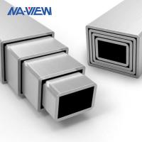 China Heavy Wall Spring Loaded Telescoping Square Tubing Pipe Tube Assembly Connectors Aluminum Extrusion for sale