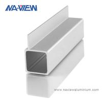 China Extruded Aluminum Box Square Aluminium Profile Section Tube for sale