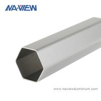 China Extruded Hexagonal Aluminum Extrusion Hex Tube for sale