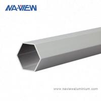 China Extruded Hexagonal Aluminum Extrusion Hex Tube for sale