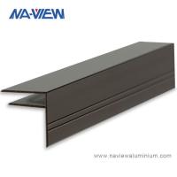 China China Supplier Aluminium F Section Channel Extrusion Profile Glazing Bars for sale