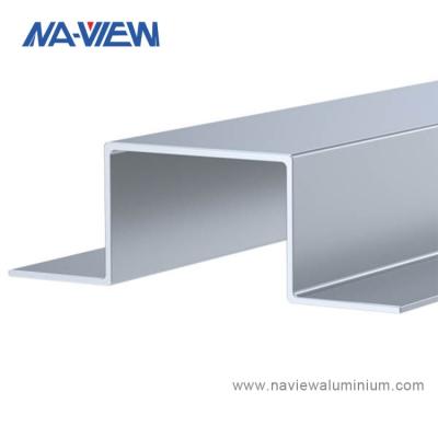 China Chinese Factory  Manufactured Aluminum Top Hat Channel Extrusion for sale