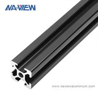 China Customized Black Aluminium Angle Extrusion Profile for sale