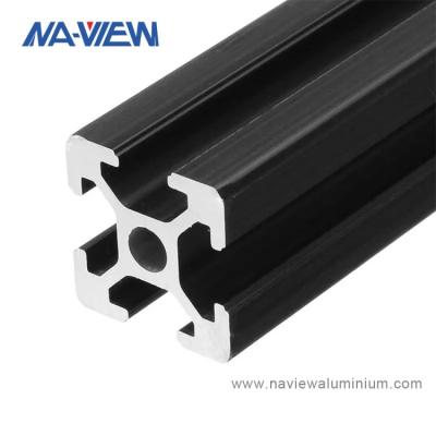 China Customized Black Aluminium Angle Extrusion Profile for sale