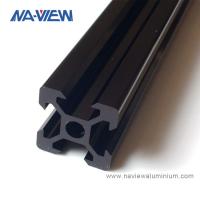 China Customized Black Aluminium Angle Extrusion Profile for sale