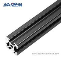 China Customized Black Aluminium Angle Extrusion Profile for sale