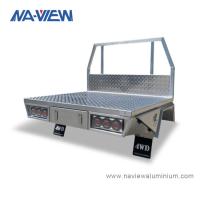 China Heavy Duty Aluminium Ute Trays Prices Parts Sides Truck Body Extrusions for sale
