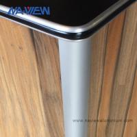China Motorhome Aluminium Extrusion Caravan Edge Trim Profiles Corner Mouldings Profiles for sale