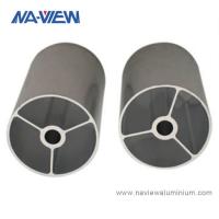 China 0.60mm Thickness Aluminum Tube Extrusion Profiles For Construction for sale