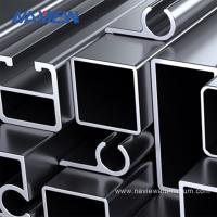 China 0.60mm Thickness Aluminum Tube Extrusion Profiles For Construction for sale