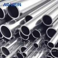 China 0.60mm Thickness Aluminum Tube Extrusion Profiles For Construction for sale
