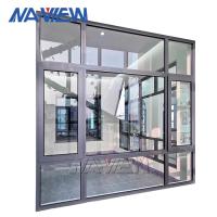 China Modern PVDF Coating Horizontal Vertical Aluminium Casement Windows for sale