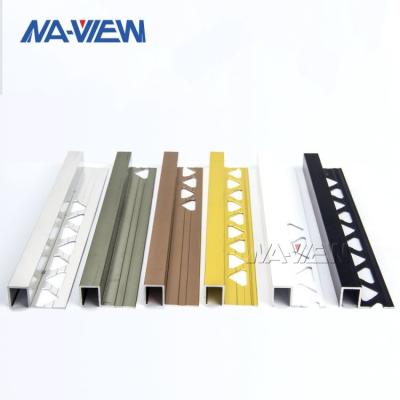 China Decorative Metal Border Ceramic Tile Edge Trim Strips Profiles for sale