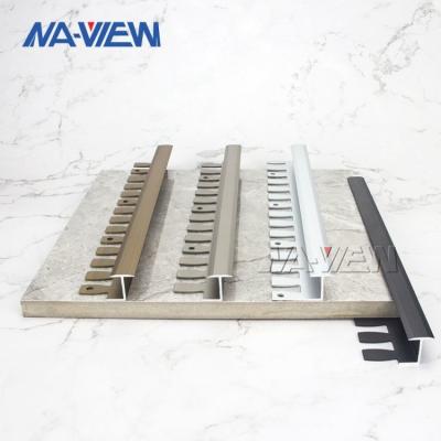 China Brass Transition Profile Listello Border Tile Edge Trim 0.8mm Thickness for sale