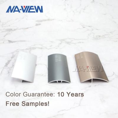 China 3m Length Metal Tile Edging Aluminum Carpet Smooth Edge for sale