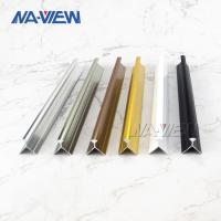 China Extrusion Profile Wall Transition U Shape Tile Trim 3mm Thickness for sale