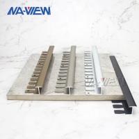 China Aluminium Listello Metal Tile Edging For Mosaic Decor Connecting Expansion Joint Trim Strips for sale
