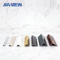 China 1mm Thickness Metal Tile Edging Ceramic Wall Corner Tile Trim for sale
