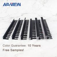 China Decorative Ceramic Bathroom Bath Metal Tile Edging 2.7m Length for sale
