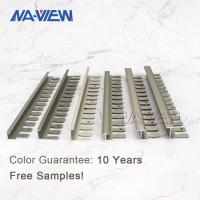 China Decorative Ceramic Bathroom Bath Metal Tile Edging 2.7m Length for sale
