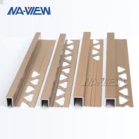 China 2.5m Length Metal Tile Trim Champagne Oil Rubbed Bronze for sale