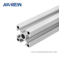 China V slot European Standard Anodized Aluminum Profile Extrusion 20x20 BLACK Profile Linear Rail for CNC 3D Printer for sale