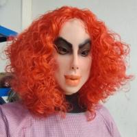 China Latex Fantasy Mask for Theatrical Use - One Size Fits Most and Lightweight at 280g for sale