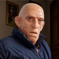 China Latex Movie Mask for Authentic Character Looks - One Size Fits Most and Lightweight at 160g for sale