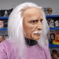 China Deluxe Lifelike Elder Man Human Face Mask, Highly Detailed Realistic Skin Silicone Mask for Cosplay, Halloween, and Pranks for sale
