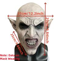 China Comfortable and Secure Fit Lightweight Latex Monster Mask for Festivals and Entertainment Events for sale