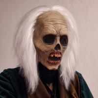 China Realistic Latex Zombie Mask One Size Fit Most for Halloween Parties and Cosplay for sale