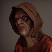 China Breathable and Comfortable Latex Creepy Mask One Size Fit Most for Spooky Entertainment for sale