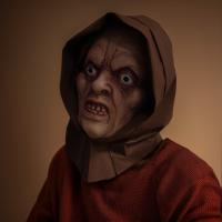 China Breathable and Comfortable Latex Creepy Mask One Size Fit Most for Spooky Entertainment for sale