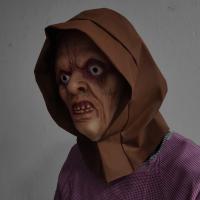 China Breathable and Comfortable Latex Creepy Mask One Size Fit Most for Spooky Entertainment for sale