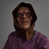 China Breathable and Comfortable Latex Creepy Mask One Size Fit Most for Spooky Entertainment for sale
