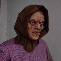 China Breathable and Comfortable Latex Creepy Mask One Size Fit Most for Spooky Entertainment for sale