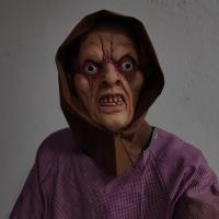 China Breathable and Comfortable Latex Creepy Mask One Size Fit Most for Spooky Entertainment for sale