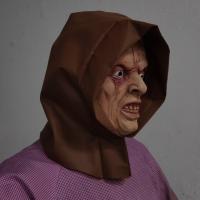 China Breathable and Comfortable Latex Creepy Mask One Size Fit Most for Spooky Entertainment for sale