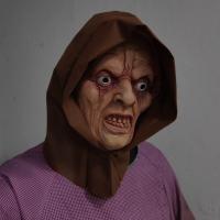 China Breathable and Comfortable Latex Creepy Mask One Size Fit Most for Spooky Entertainment for sale