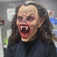 China Durable Latex Monster Mask with Realistic Design for Halloween and Theatrical Performances One Size Fit Most for sale