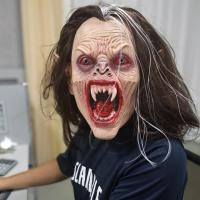 China Durable Latex Monster Mask with Realistic Design for Halloween and Theatrical Performances One Size Fit Most for sale